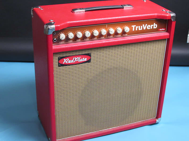 Red Plate TruVerb 1 x 12" 100 watt Combo Red | Reverb