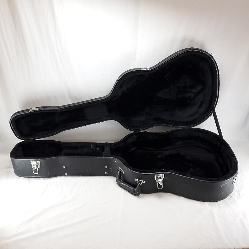 Acoustic Guitar Hard Shell Guitar Case - Black | Reverb