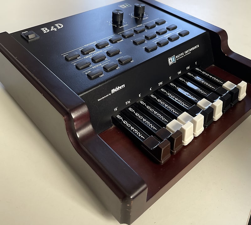 B4D Drawbar Organ Controller Native Instruments RARE | Reverb