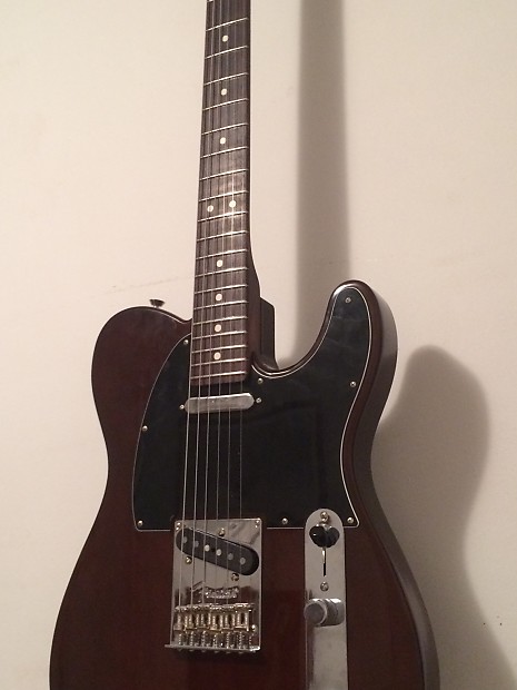 Fender American Standard Telecaster 2016 Walnut Stain Solid | Reverb