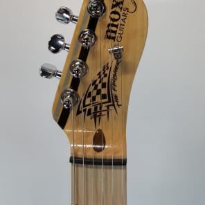 Moxy Telecaster 2016 Checkered Flag | Reverb