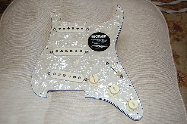 Klein Loaded Strat Pickguard S-7 Eric Johnson Style | Reverb