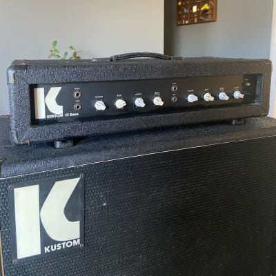 Kustom Bass III Stack Head and 2x15” Cab | Reverb