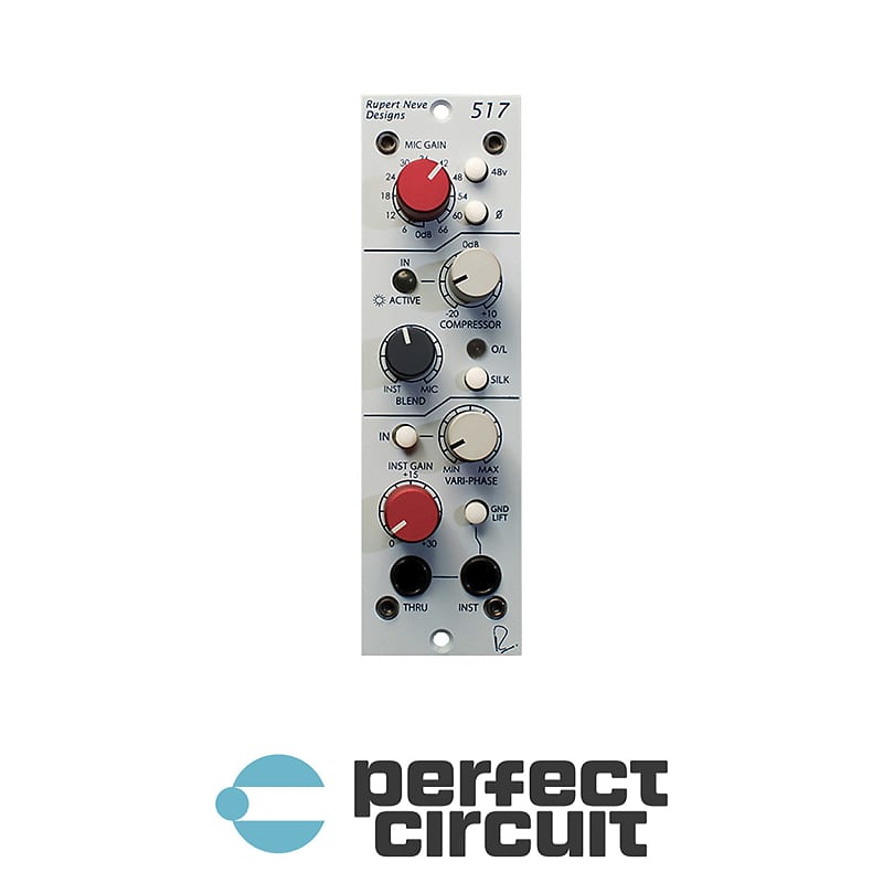 Rupert Neve Designs 517 500 Series Microphone Preamp + DI | Reverb UK