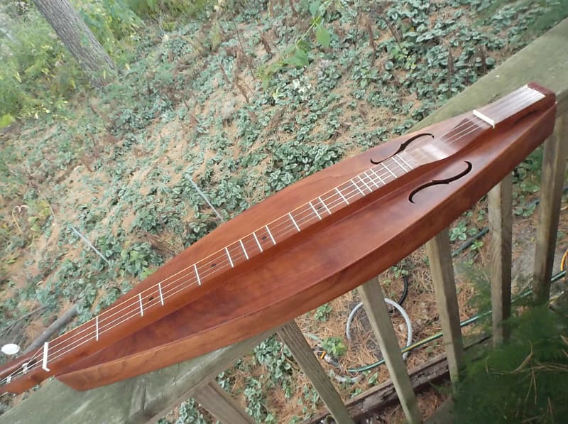 Dulcimer Teardrop Handmade Very pretty Solid Cherry | Reverb