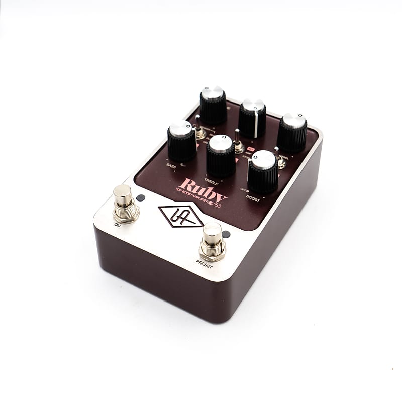 Universal Audio Ruby '63 Top Boost Amplifier Pedal | Reverb