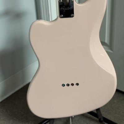 Squier Paranormal Rascal Bass HH - Shell Pink | Reverb
