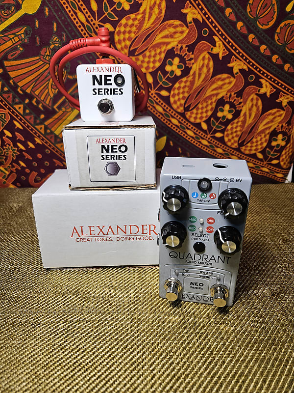 Alexander Pedals Quadrant Audio Mirror 2010s - Silver | Reverb Canada