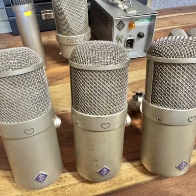 DECCA studios - Microphone Collection, Neumann M49, U47, | Reverb UK