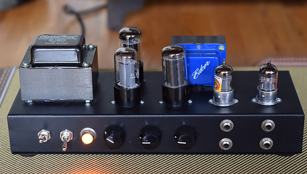 Amazing Fender Tweed Deluxe 1955 5E3 Head Repro w NOS GE | Reverb