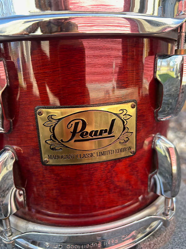Pearl 8x8 "Limited edition Mahogany classic" Mid-90s - Red | Reverb
