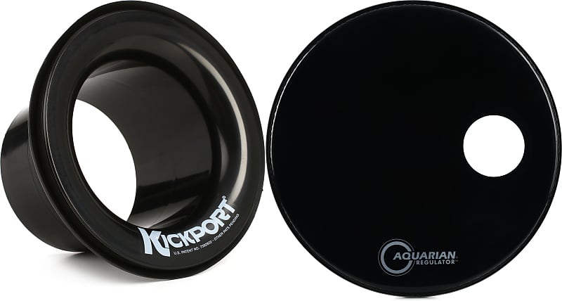 KickPort International KickPort - Black Bundle with Aquarian | Reverb