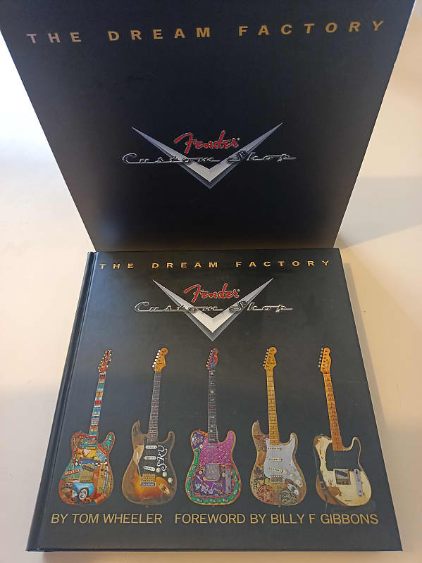 Fender Custom Shop " The Dream Factory" Boxed Hardcover Book | Reverb