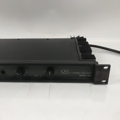 QSC Professional Stereo Amplifier Model 1080 Rack Mount | Reverb