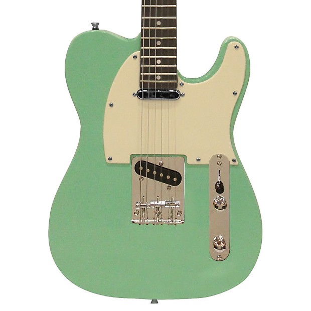 Sawtooth Telecaster Style Surf Green Electric Guitar Vintage | Reverb