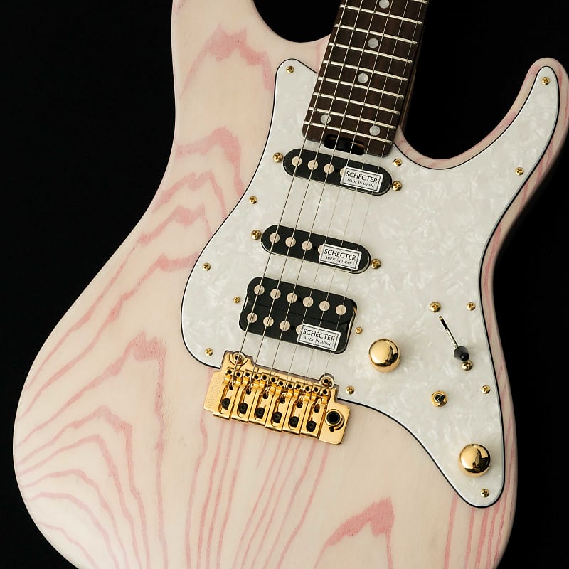 Schecter BH-1-STD-24/R Limited -See-Through Shell Pink- | Reverb
