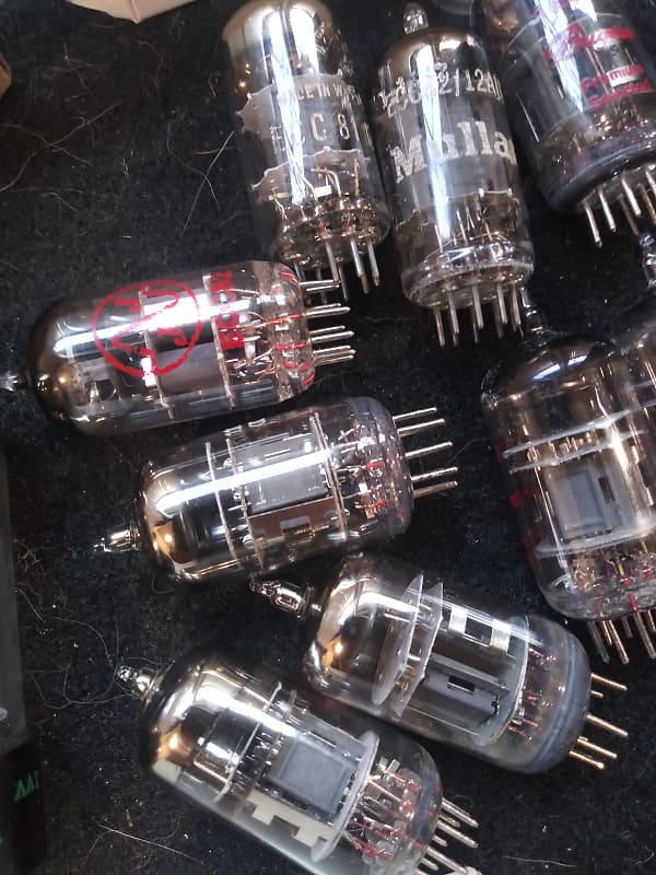(9) Preamp tubes 12AX7 | Reverb