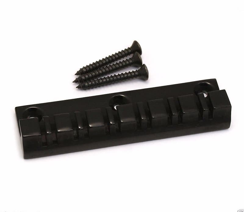 ATP-12-B Black Plated Brass 12-string Anchor Type Tailpiece | Reverb