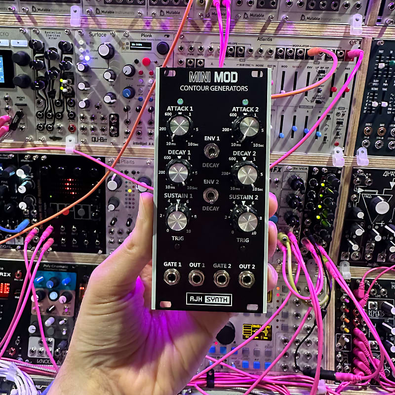AJH Synth MiniMod Contour Generators Envelope Generator EG | Reverb