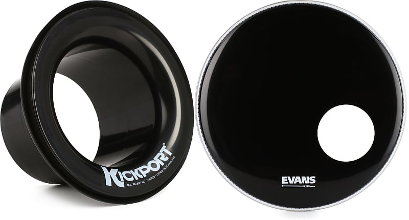 KickPort International KickPort - Black Bundle with Evans EQ3 | Reverb