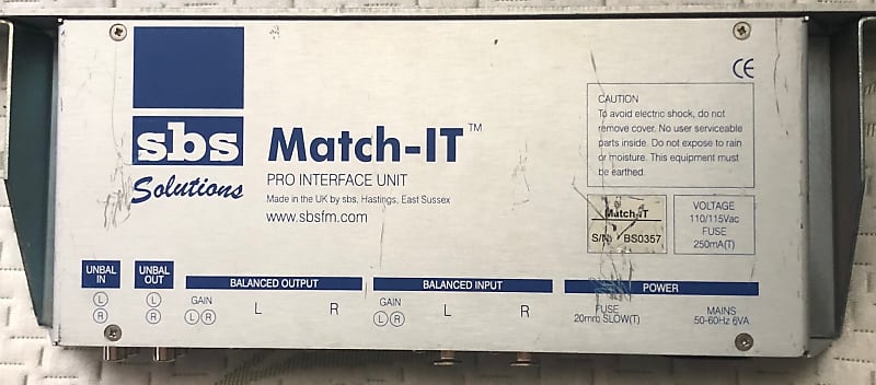 SBS Systems Match-IT #2 | Reverb