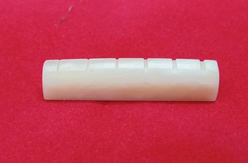 Guitar Nut Bone Unbleached For Acoustic GUIA-BN01 | Reverb
