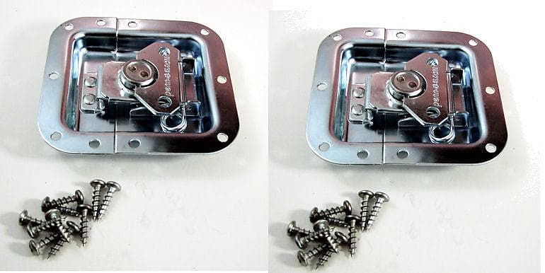 2 Pack Penn-Elcom L905/915Z Recessed Butterfly Latch- Zinc | Reverb