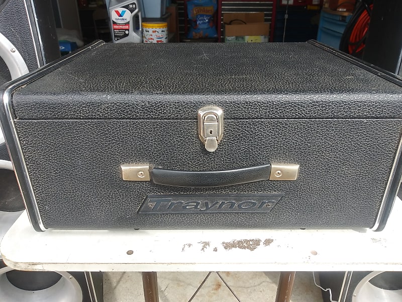 TRAYNER YVM-6 & YSC-7A Late 70s Early 80sm - Black Tolex | Reverb