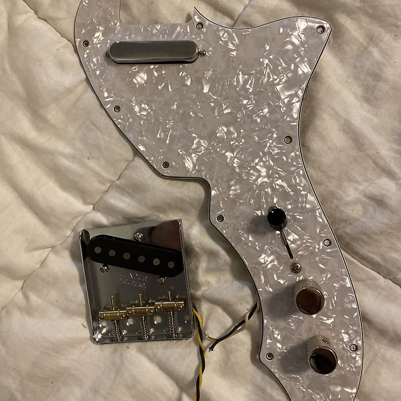Fender 69 Thinline Telecaster Loaded Pickguard & Bridge | Reverb