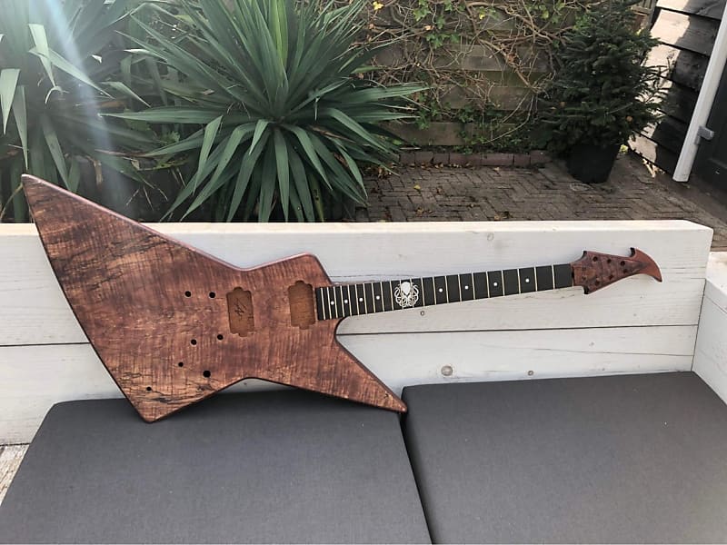 Custom Spalted Maple Explorer Kit | Reverb