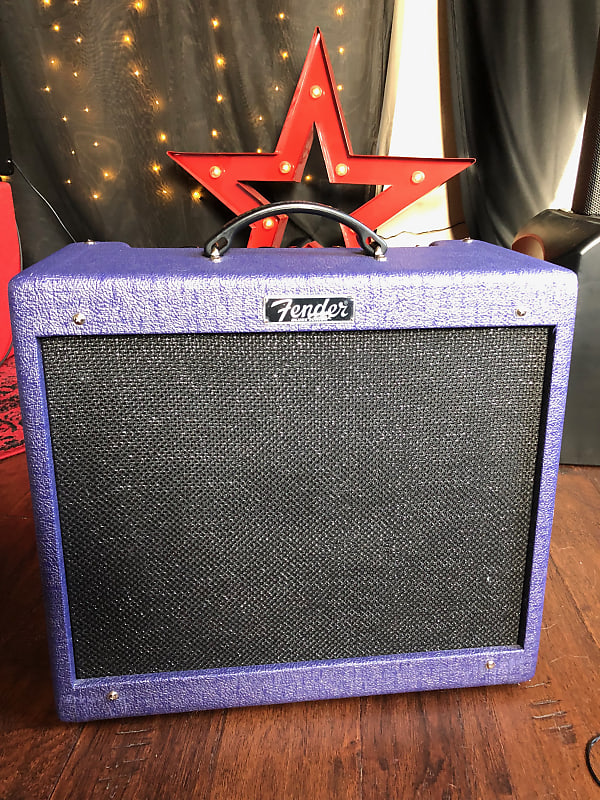 Fender Limited Edition Blues Jr. Amethyst 15W 1x12 Tube | Reverb