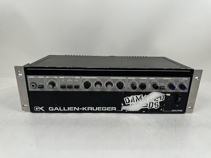 Gallien Krueger 800RB Bass Amplifier Amp | Reverb