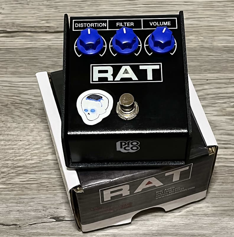 ProCo Rat (Mod: Big Box Special) LM308 Vintage Metal Can IC | Reverb