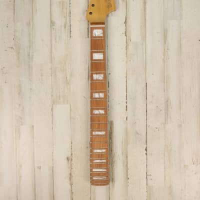 NEW Fender Roasted Maple Jazzmaster Neck - Block Inlays (308) | Reverb