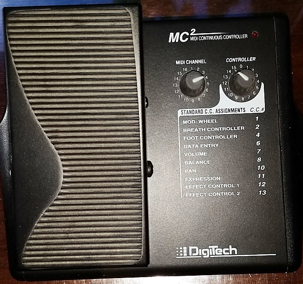 DigiTech MC-2 MIDI Continuous Controller/Expression Pedal - | Reverb