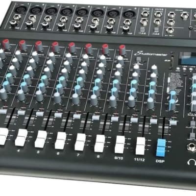 Studiomaster CLUB XS 12 Compact Mixing Console with USB, | Reverb