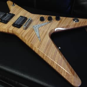 Dean USA Custom Shop Modifier ML 2014 Natural 5A Flame Top | Reverb
