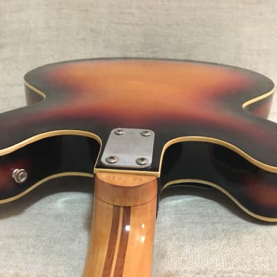 Vintage 1960's Welson DS-2T Electric Hollowbody Guitar + Case | Reverb