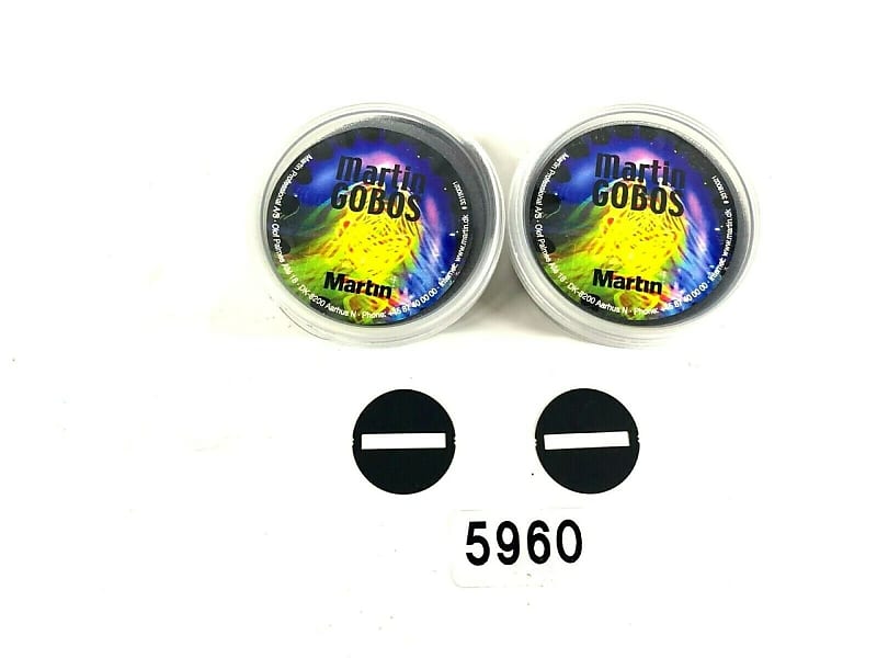 MARTIN MAC 700 GOBOS #5960 (PAIR) | Reverb