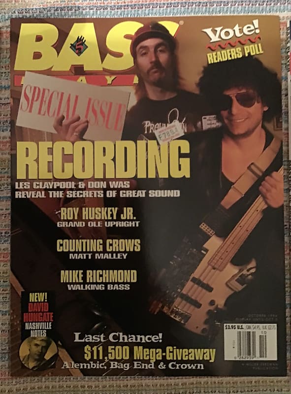 Bass Player Magazine Back Issue September/October 1994: Les | Reverb
