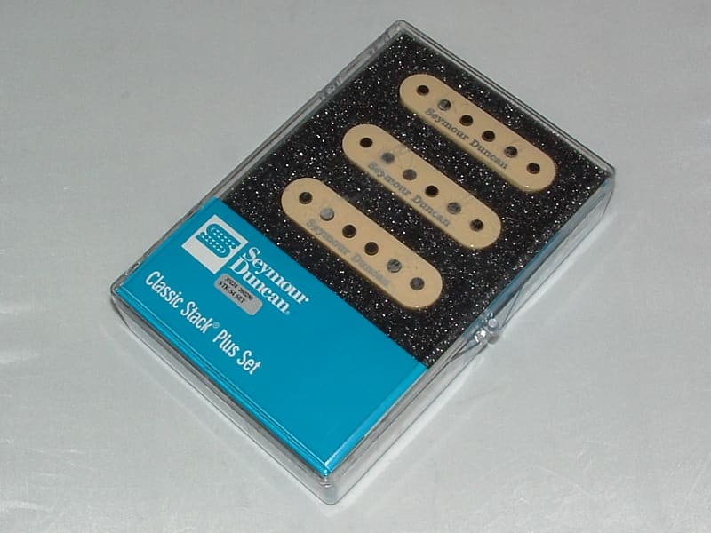 Seymour Duncan STK-S4 Classic Stack Plus for Strat Pickup Set | Reverb