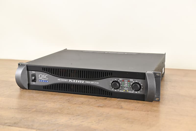 QSC PLX2402 Two-Channel Power Amplifier (church owned) | Reverb