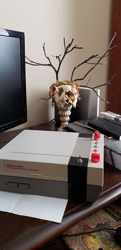 Nintendo Graphically Modified NES Circuit Bent Video Art | Reverb