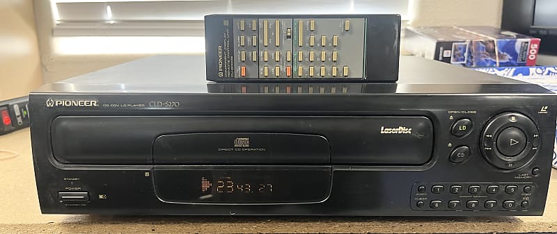 Pioneer CLD-S270 Laser Disc CD CDV Player With Remote; Tested | Reverb