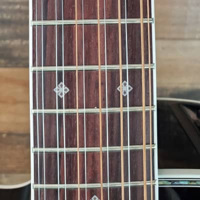 Takamine EF381DX Left-handed, 12-string, Black, Softcase, 909 | Reverb