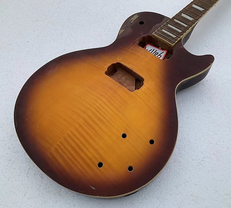 LP Les Paul Style Guitar Tobacco Burst Body and | Reverb Australia
