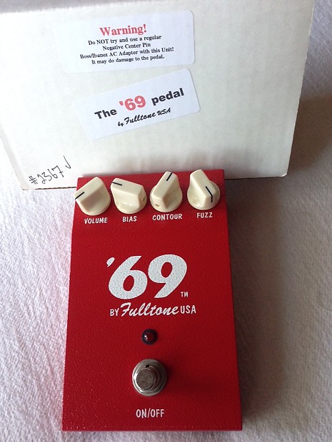 Original Fulltone '69 Fuzz Pedal - Germanium NKT-275 | Reverb