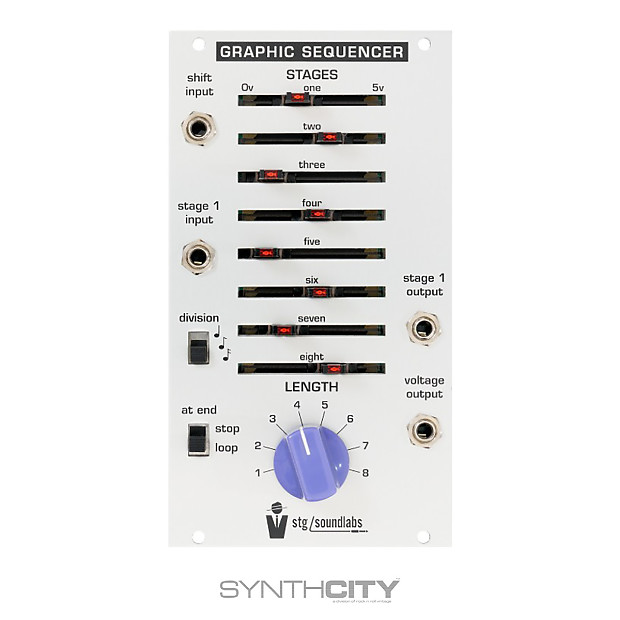 STG Soundlabs Graphic Sequencer Eurorack Module | Reverb