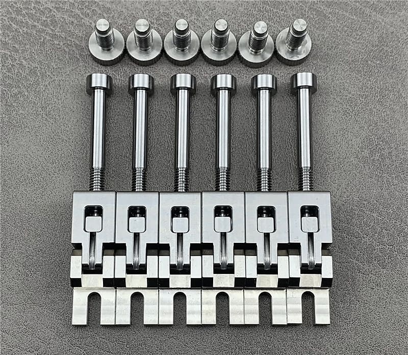 Floyd Rose Titanium Double Locking Tremolo Bridge Saddles for | Reverb