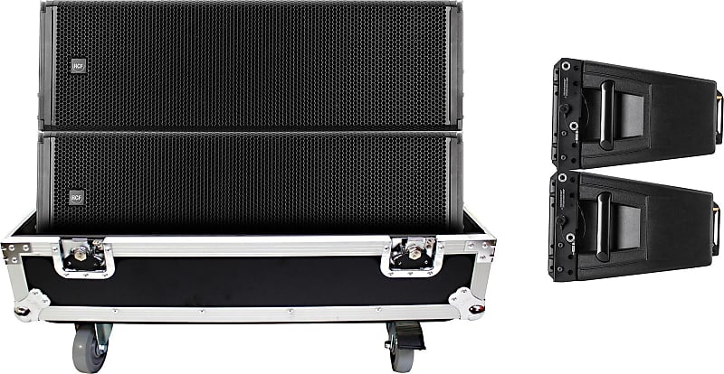 Dual Flight-Road Case for 2 RCF HDL 20-A Line Array Speakers | Reverb